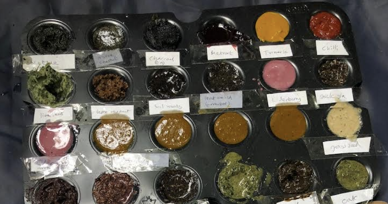Natural Paint Making - Starry Village